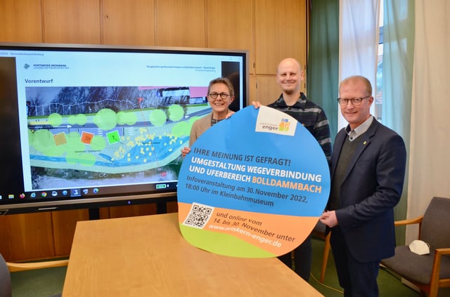 Info-Abend zur Zukunft der Kleinbahntrasse in Enger