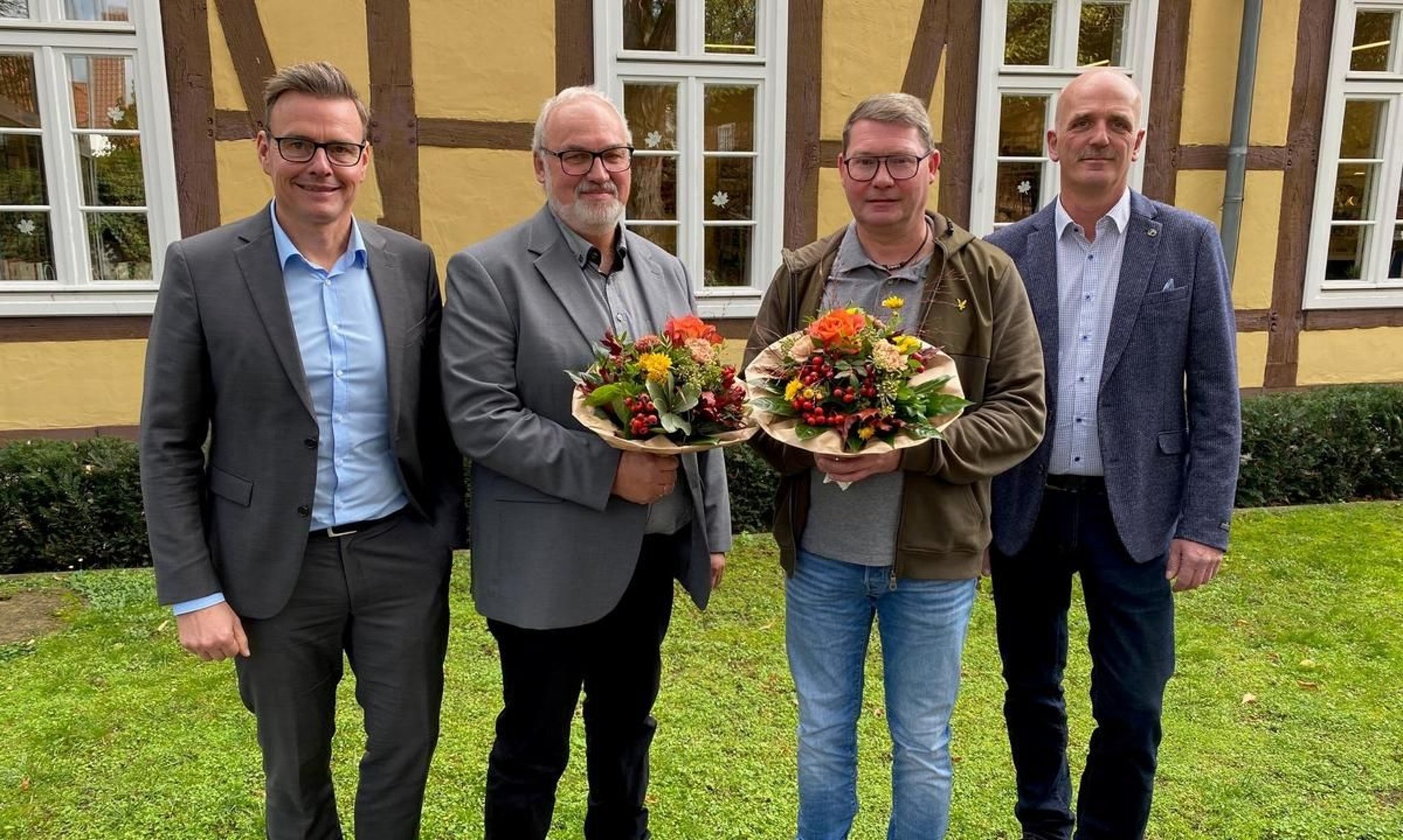 Rietbergs Bürgermeister ehrt Mitarbeiter für 25 Jahre Treue