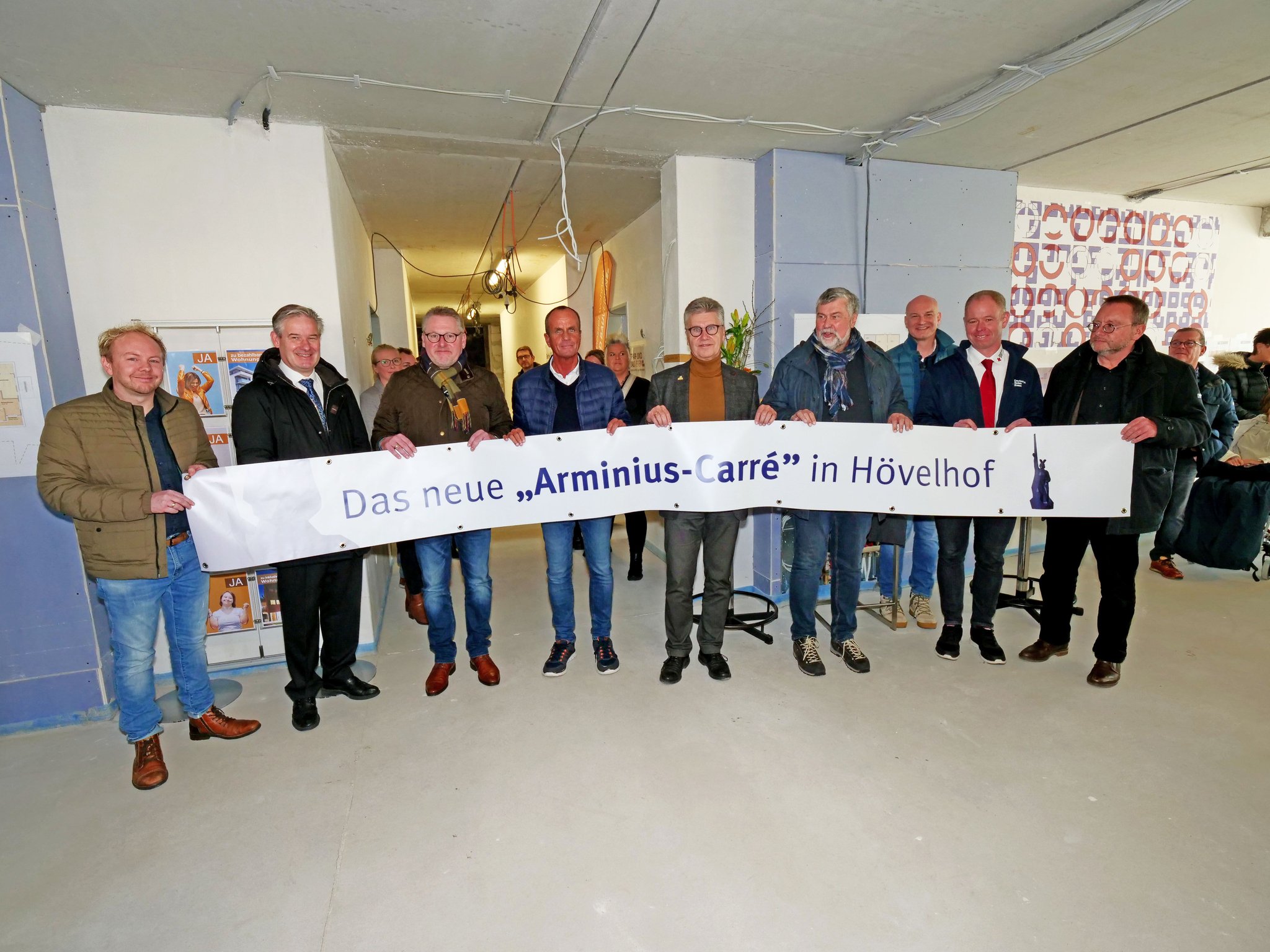 Neues Viertel in Hövelhof heißt Arminius-Carré