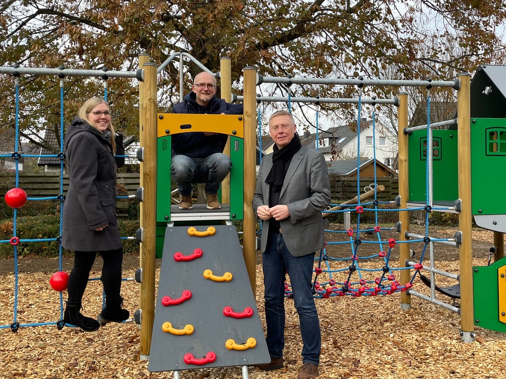 Spielplatz an der Wilhelm-Mellies-Straße in Hiddenhausen ist fertig