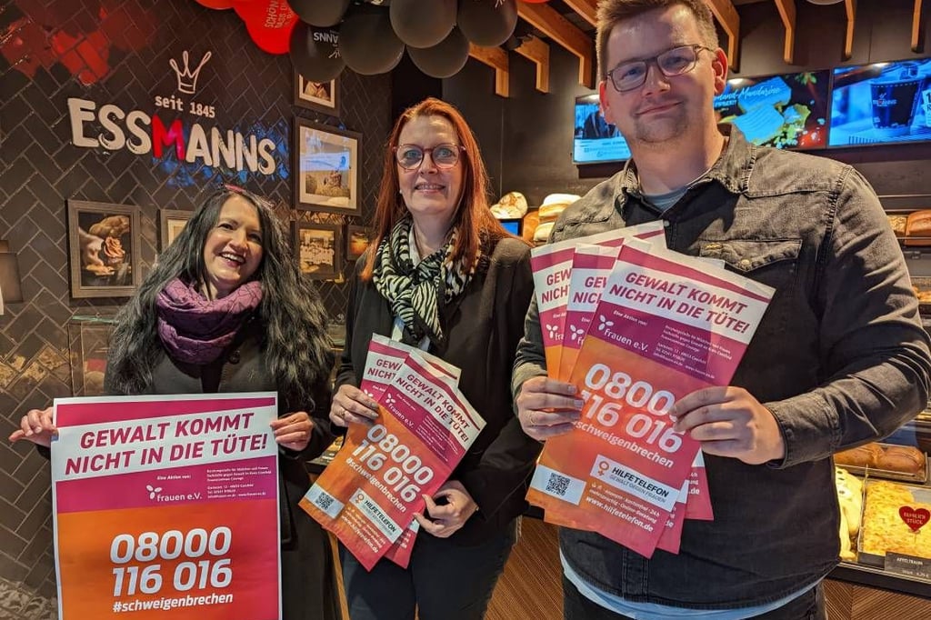 Gewalt kommt nicht in die Tüte