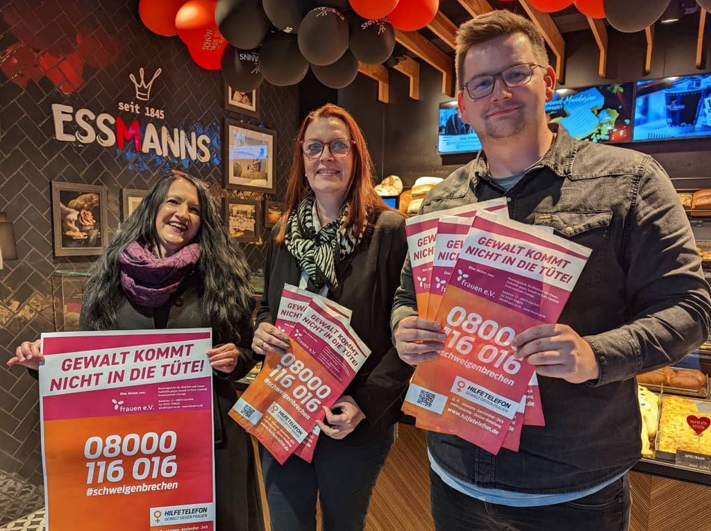 Gewalt kommt nicht in die Tüte