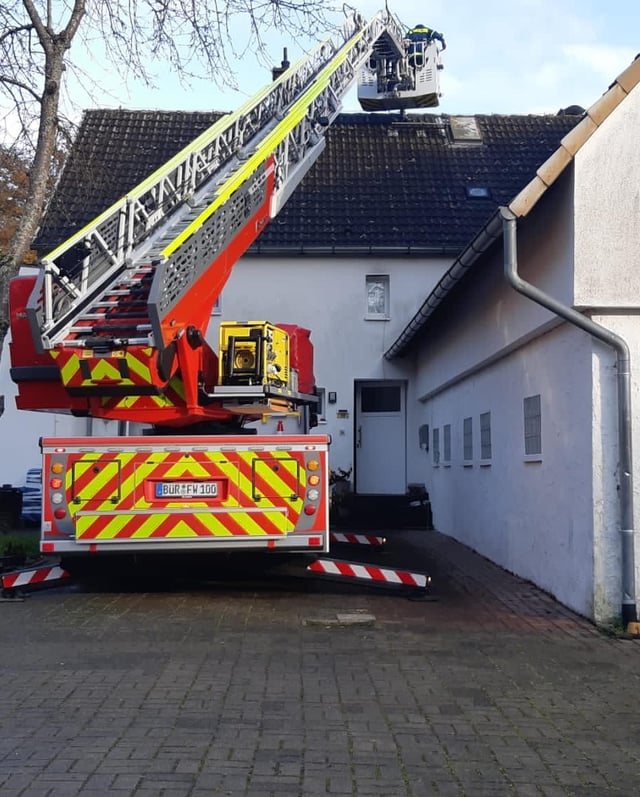 Feuerwehr Büren macht Sirene in Ringelstein wieder fit für den Ernstfall
