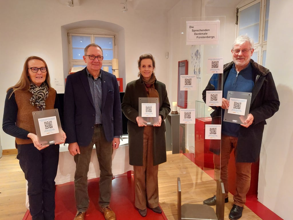 QR-Code gibt historischen Gebäude eine Stimme