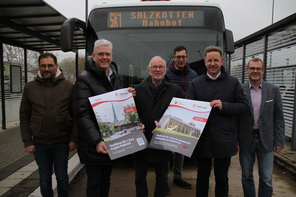 Ein-Euro-Ticket geht in Delbrück und Salzkotten an den Start