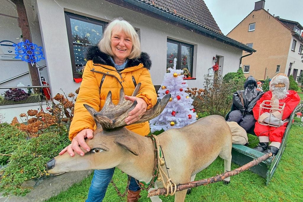 Höxter: Weihnachtshaus in Ottbergen verzaubert Tausende Autofahrer auf ...