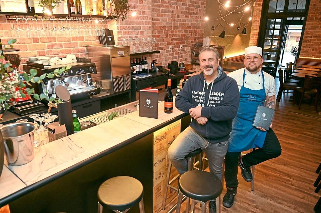 Auch Pasta kommt mal auf die Theke