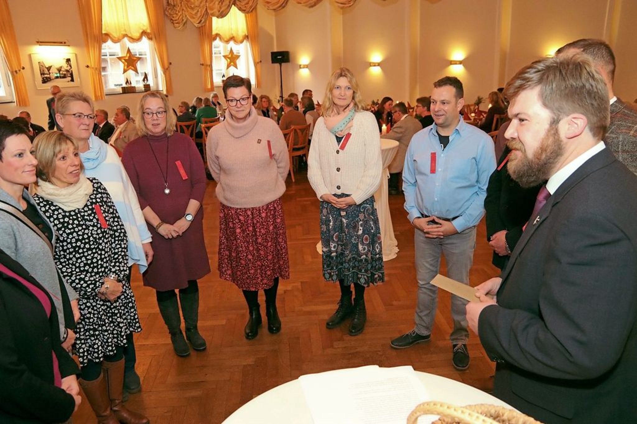 Nikolaus trifft Weihnachtsmann