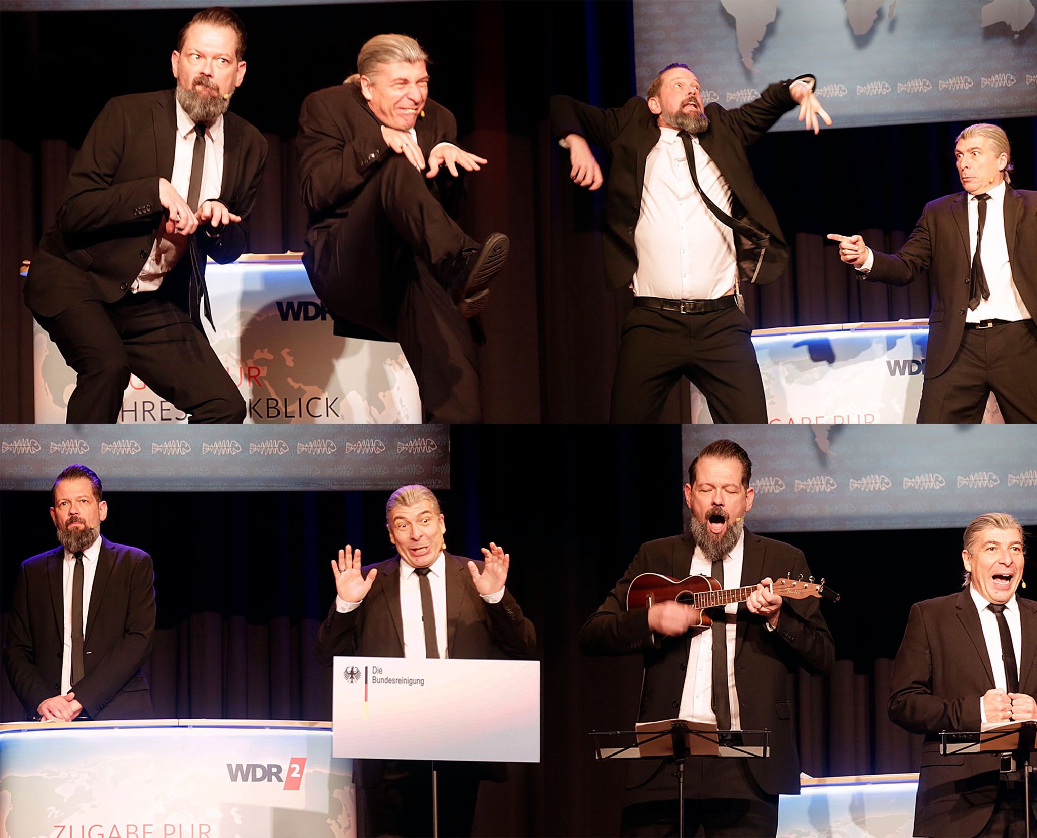 Duo lässt Politprominenz antanzen