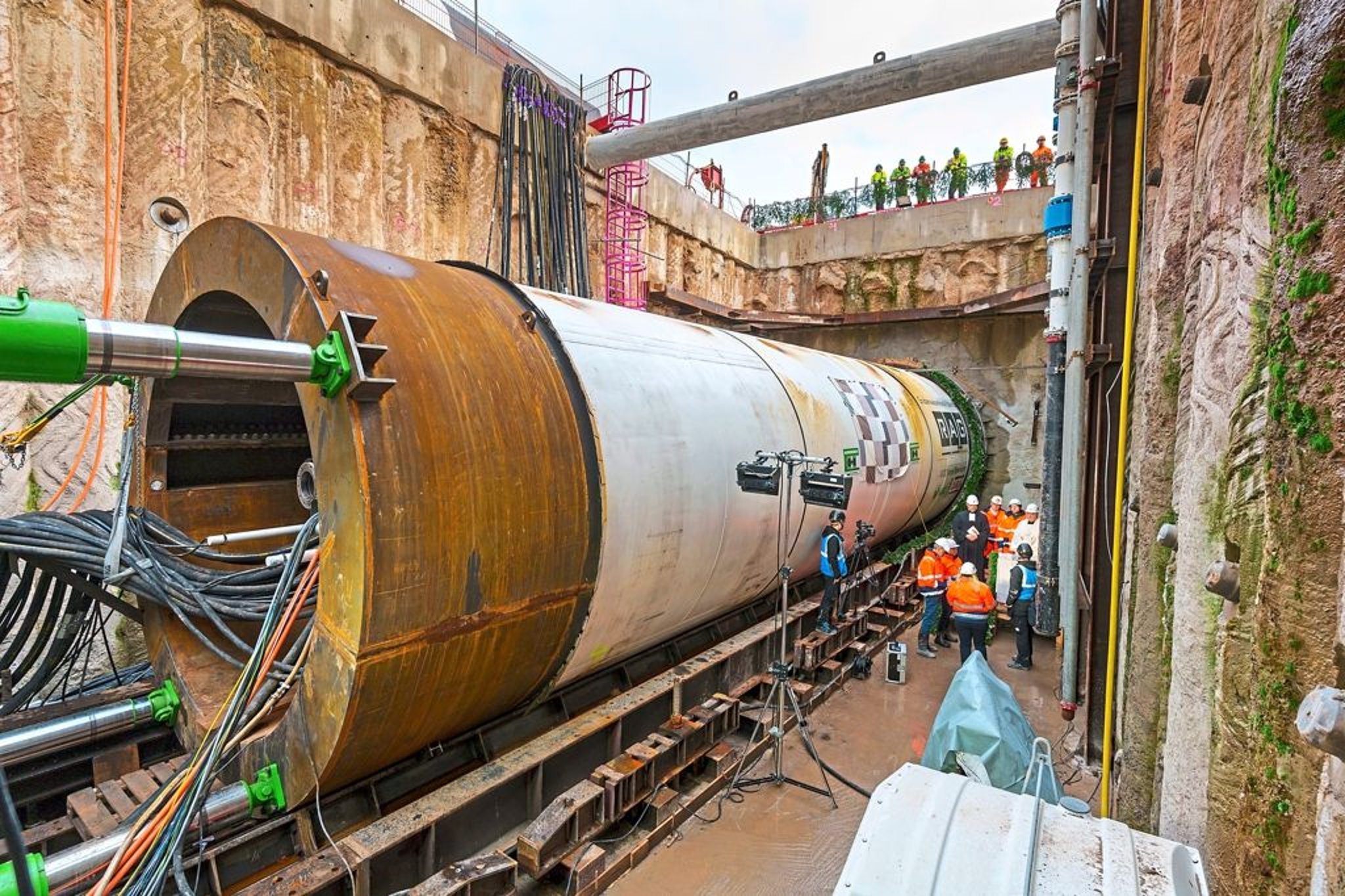 Startschuss für den Riesen-Bohrer