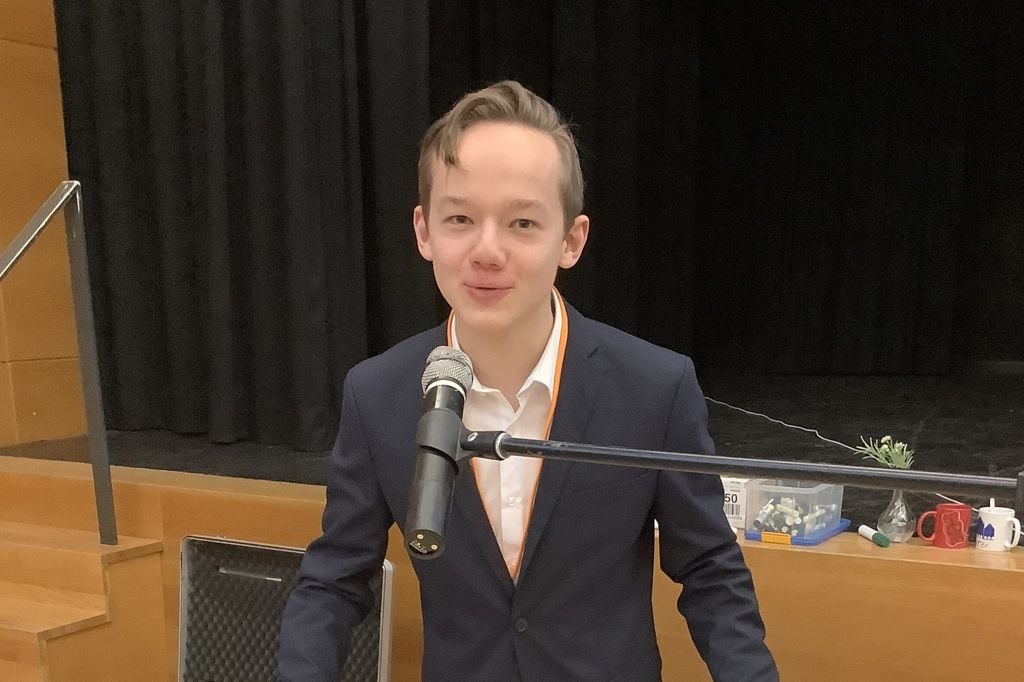 Jugendliche üben sich in Weltpolitik