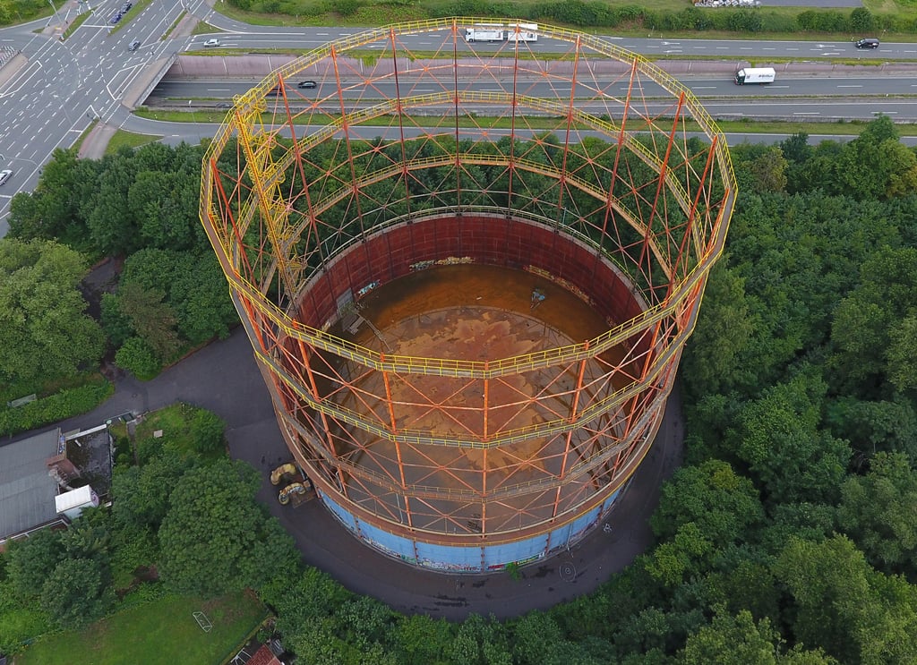 Gasometer-Streit in Münster: Einigung zwischen Stadtwerken und Sozialpalast