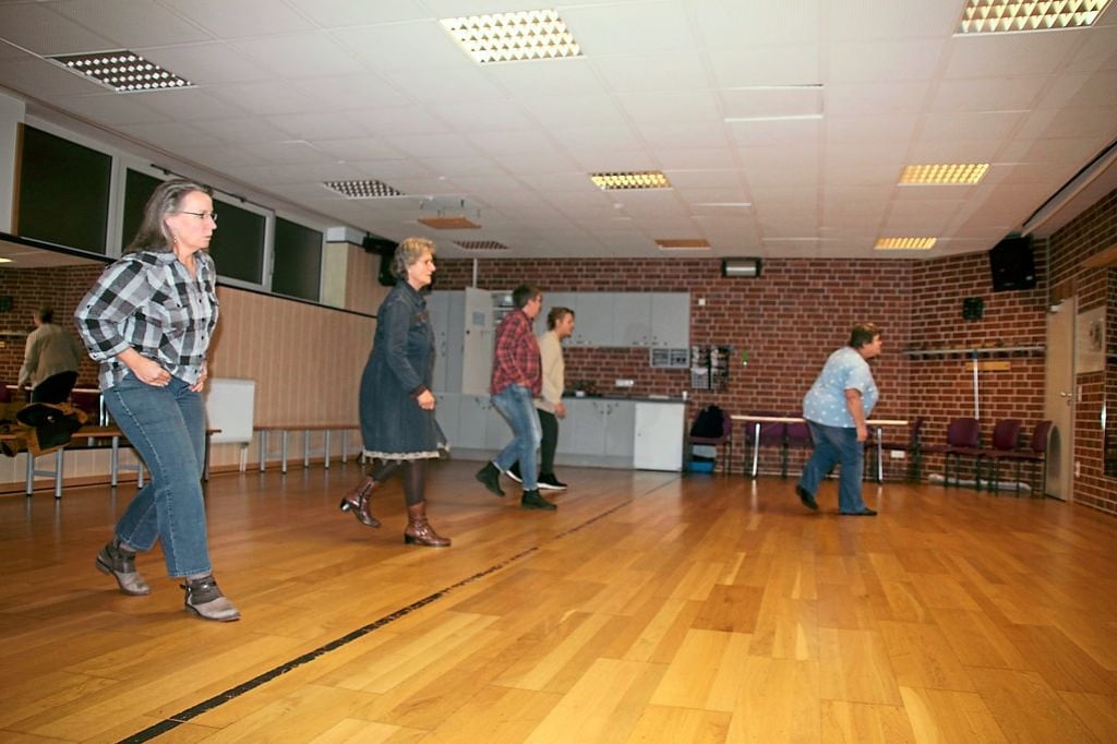 Wie im Wilden Westen: Line Dance in Saerbeck