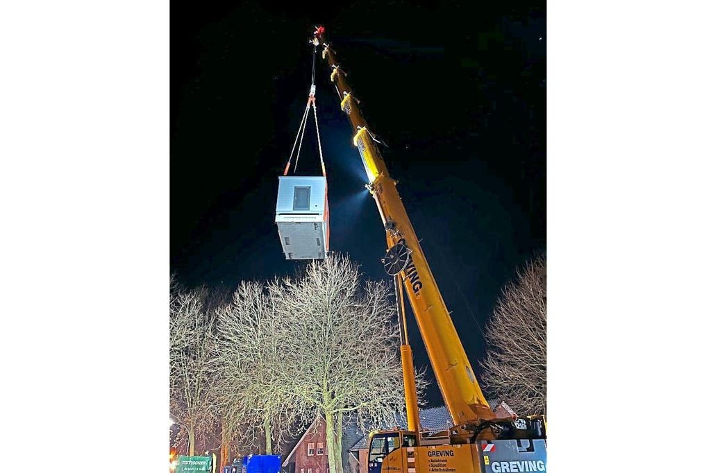 Die ersten POP-Container stehen