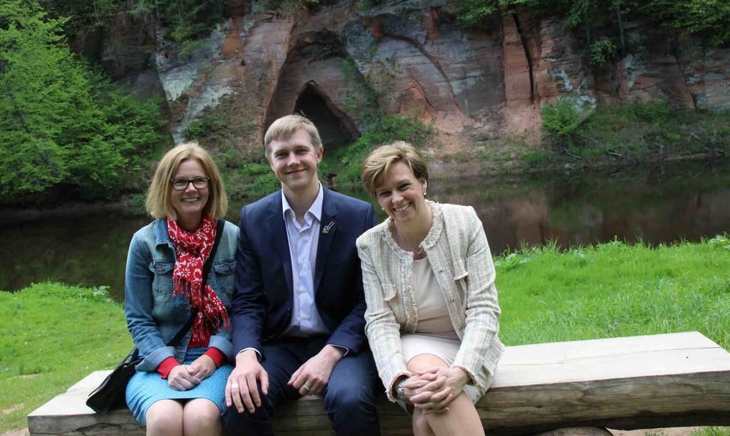 Harsewinkel wirft einen Blick nach Lettland