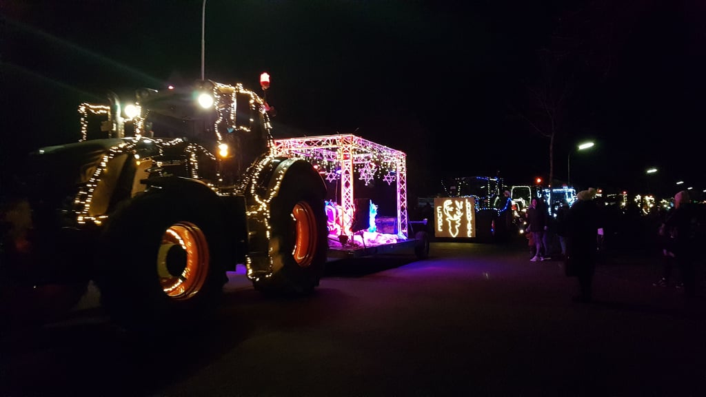 Lichterfahrt der Dülmener Landwirte