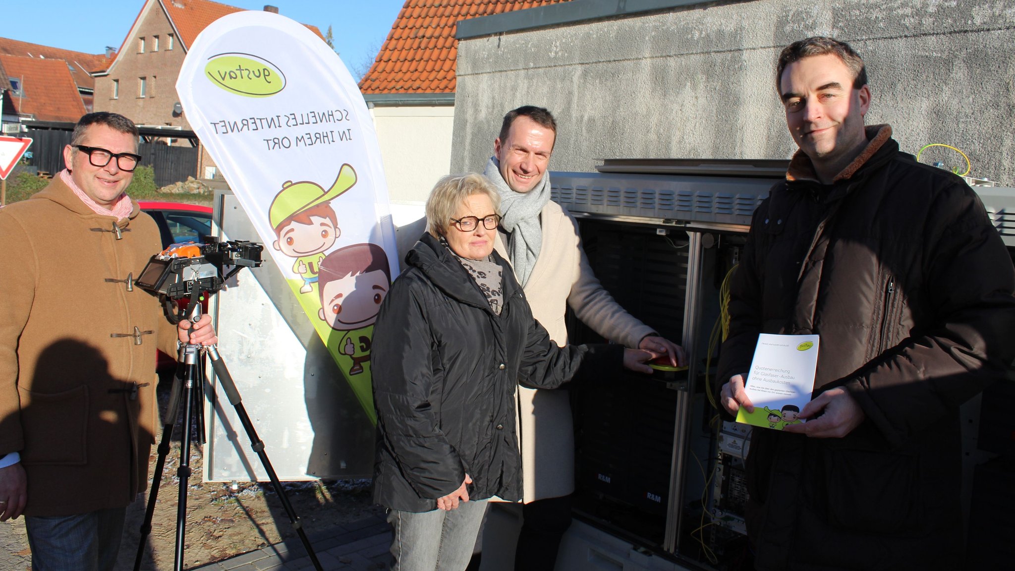 Hüllhorst ist endlich am schnellen Netz