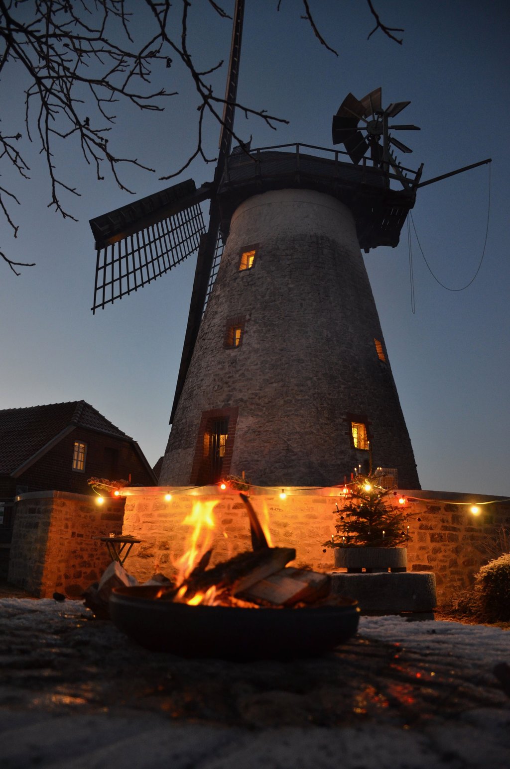 Spenge: Endlich wieder Weihnachten an der Windmühle