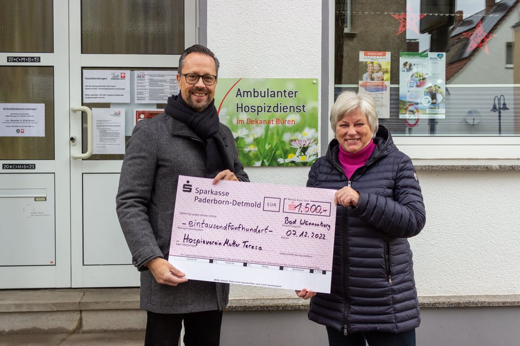 Bad Wünnenberger Unternehmen spendet 1500 Euro