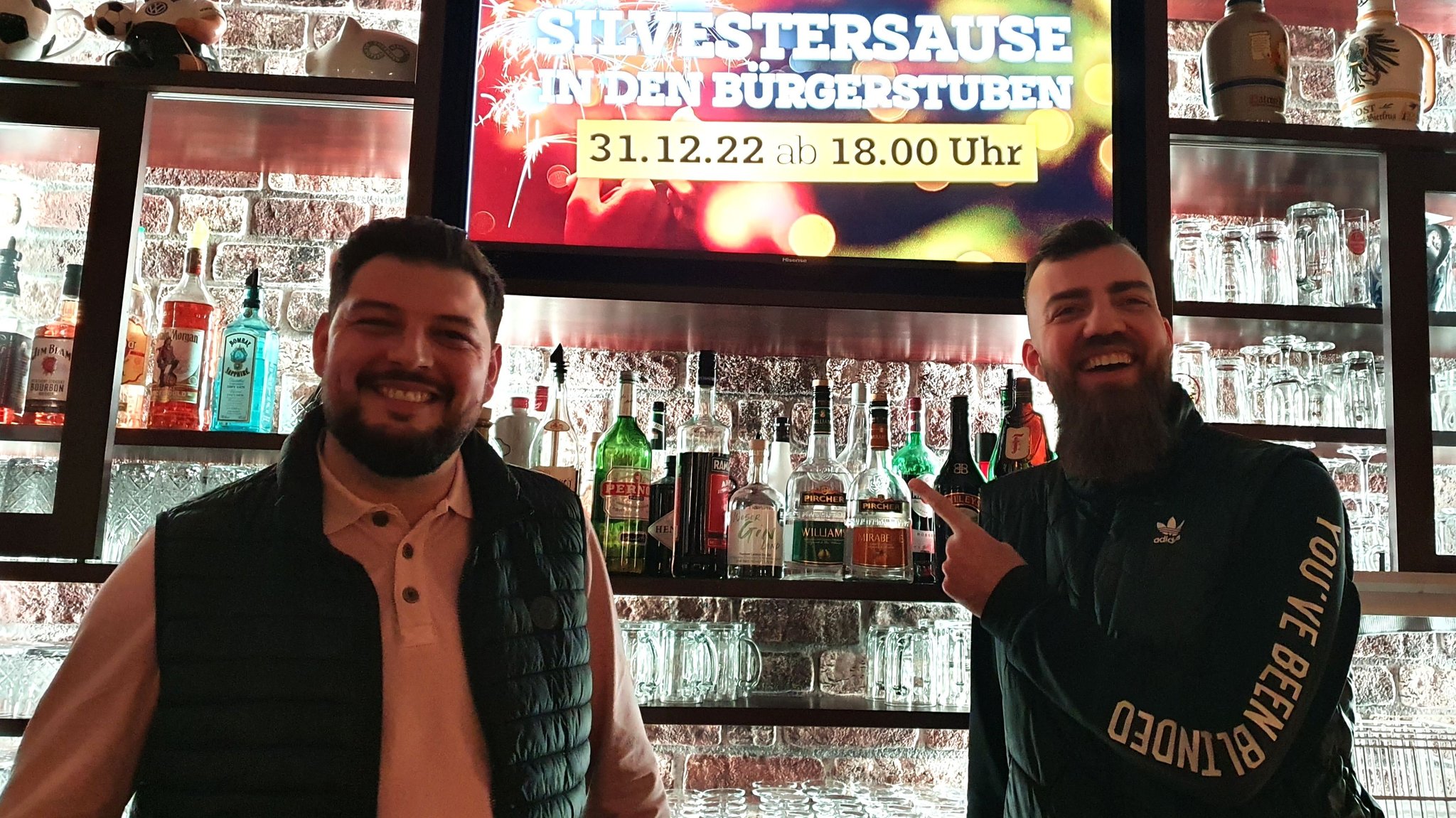 Erste Open-Air-Silvester-Party in Höxter vor den „Bürgerstuben“