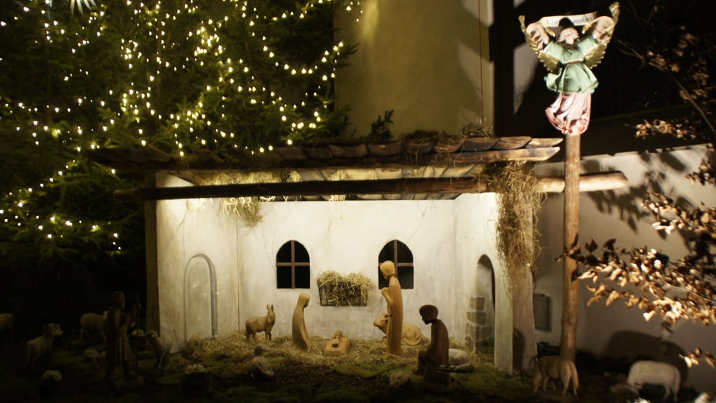 Lauter Krippen in der Kirche in Bühne