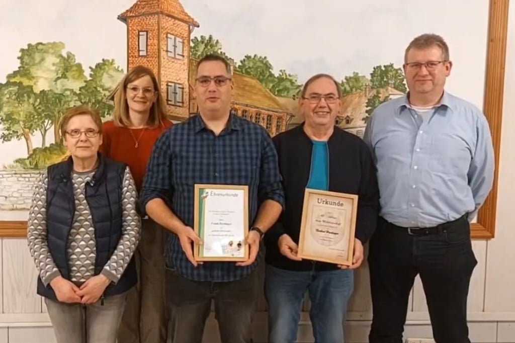 Breker und Hartinger sind nun Ehrenmitglieder