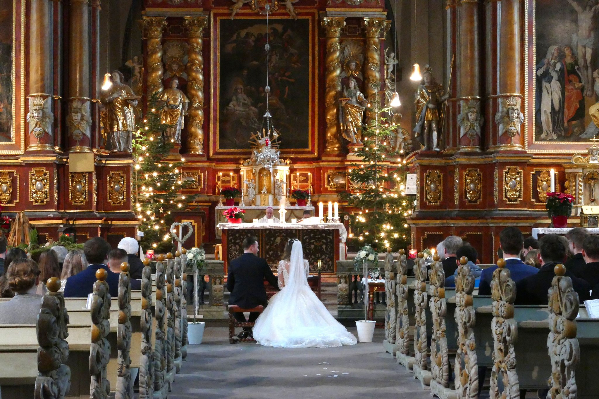 Paar gibt sich am Silvestertag in Corvey das Ja-Wort