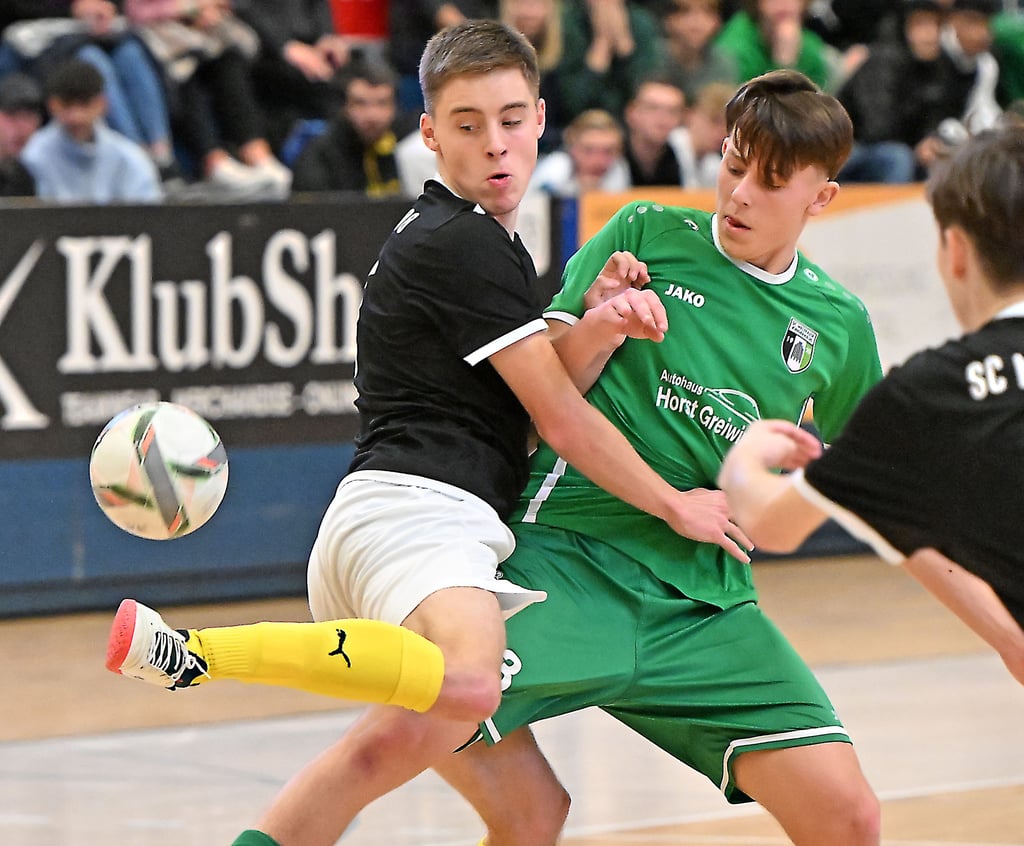 Die Hallen-Stadtmeisterschaften der A-Junioren in Bildern