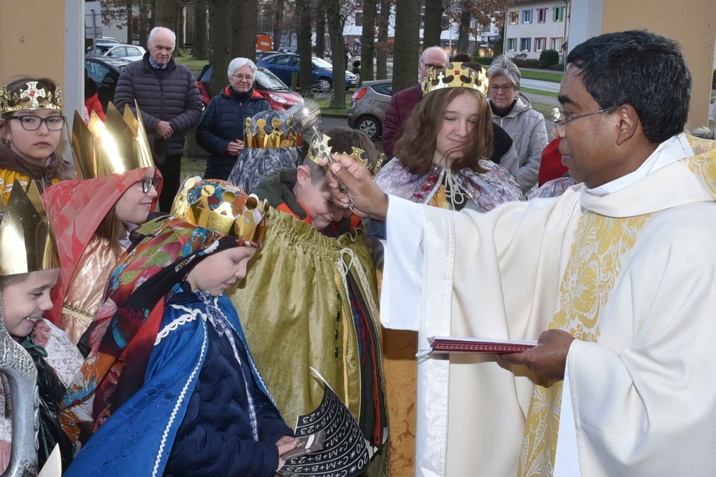 Sternsinger-Kinder sind in Espelkamp unterwegs
