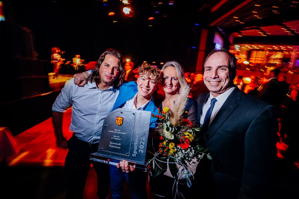 Sportlerball Paderborn: Preisträger Neo Kuß bedankt sich für die Toleranz