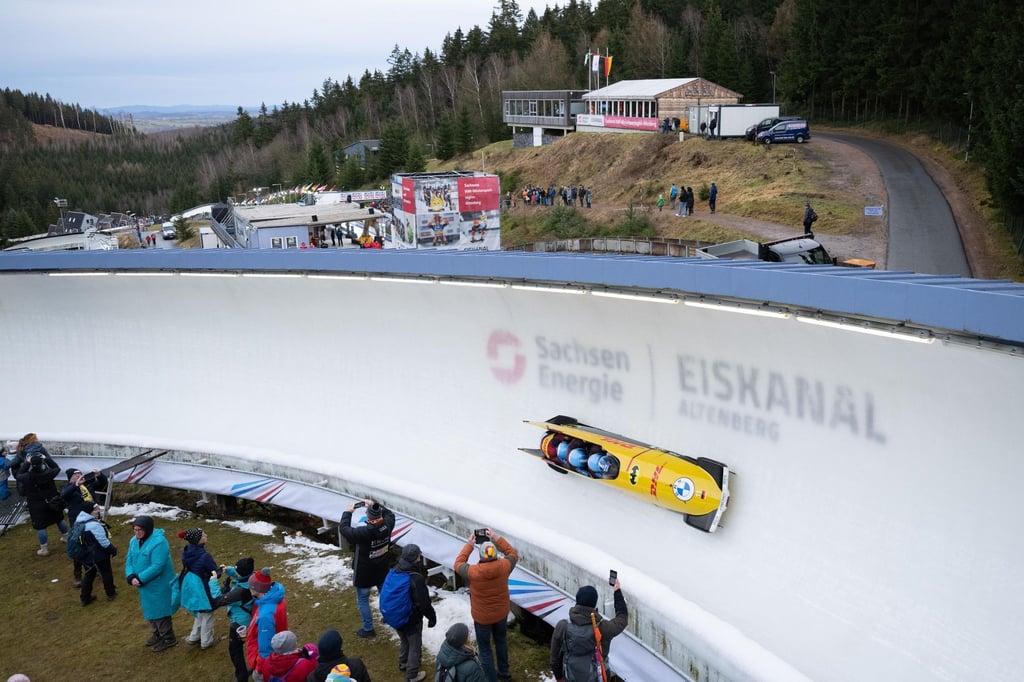 Viererbob: Podestplätze für Hafer und Lochner