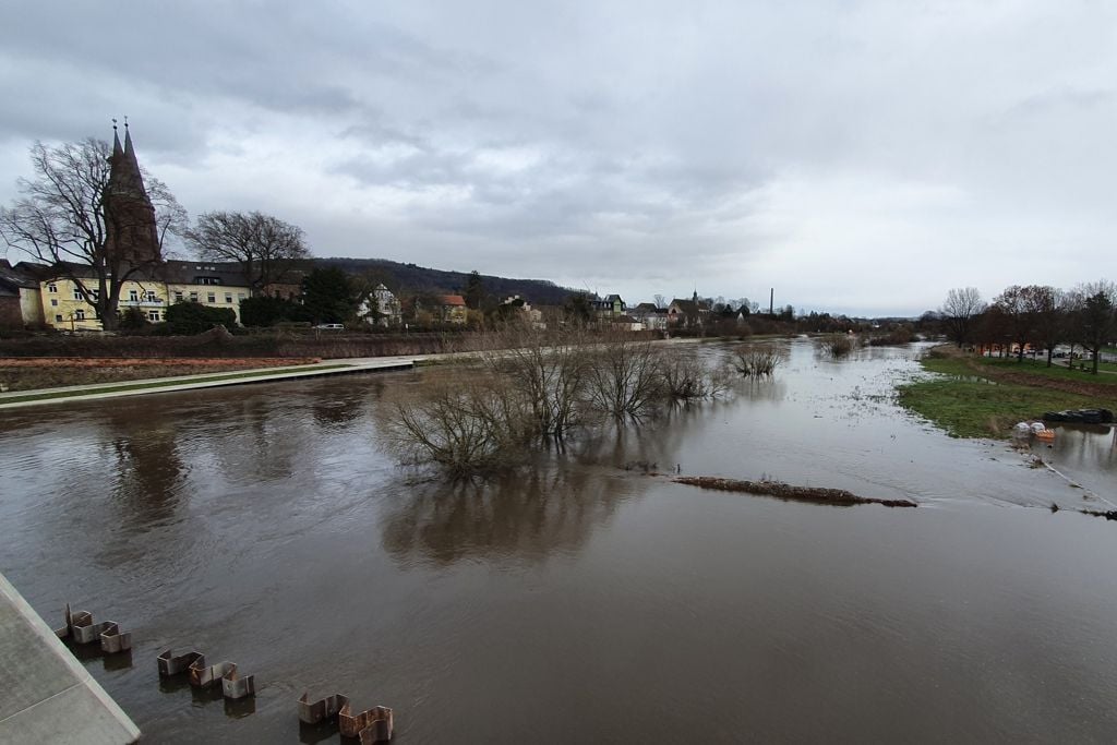Weser-Hochwasser 2023 und Erinnerung an Jahrhundertflut 1946
