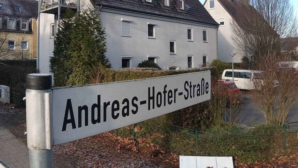 Von Richthofen bis Andreas Hofer: Weitere Straßenumbenennungen in Münster geplant
