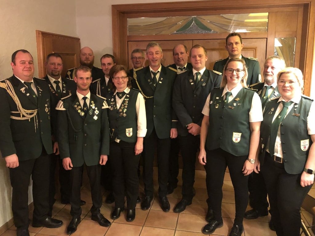 Weher Schützen verabschieden Christian Haake