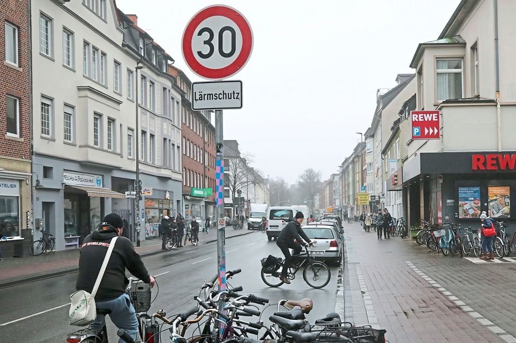 Wolbecker Straße in Münster: Mehr Grün und ein Schutzstreifen für Radfahrer