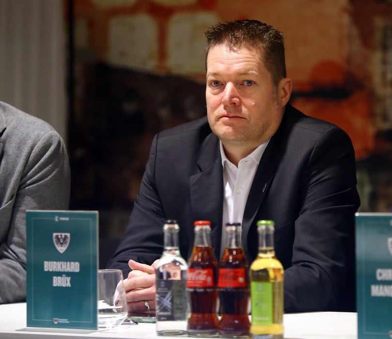 „Ohne Träumerei“: Pander spricht über Preußen-Pläne oberhalb von Liga drei