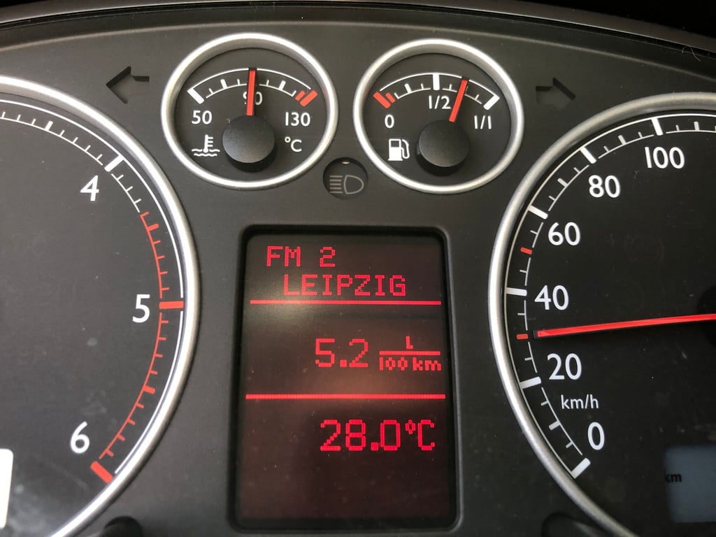 Spritspartraining mit dem Bordcomputer