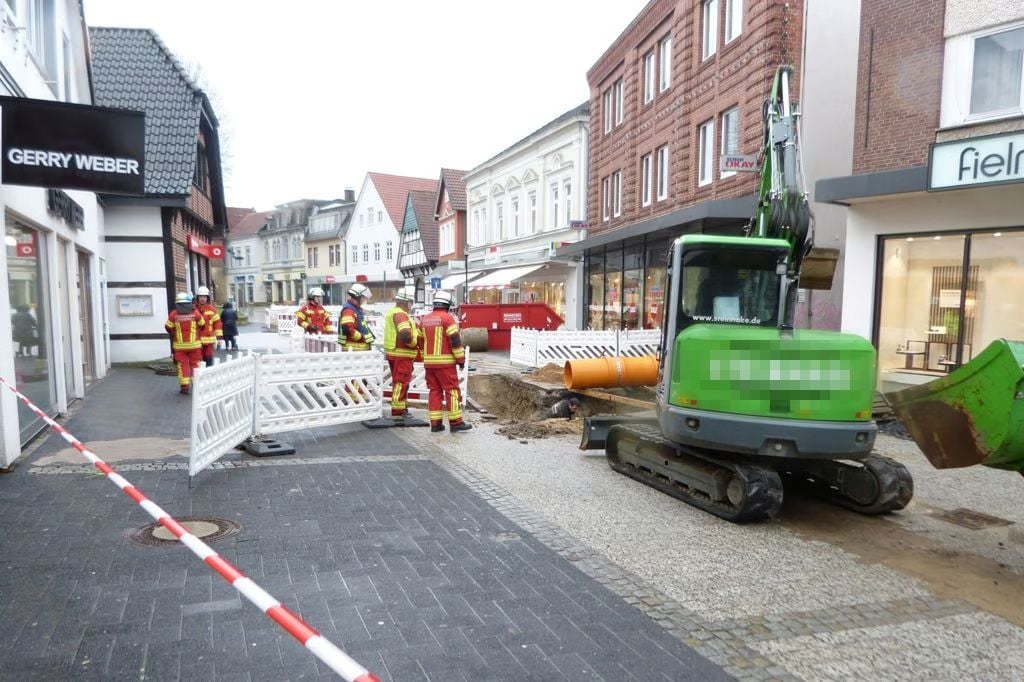 Teile der Lengericher Innenstadt evakuiert