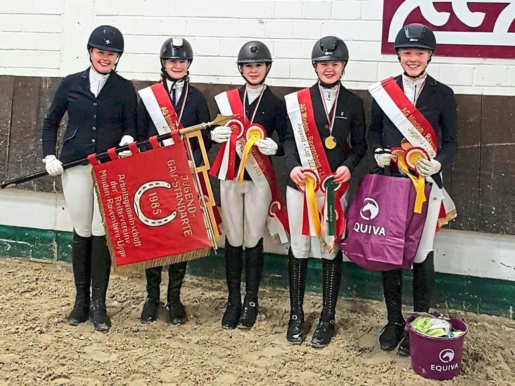 Minden-Lübbecker Nachwuchsreiter gewinnen Jugendcup