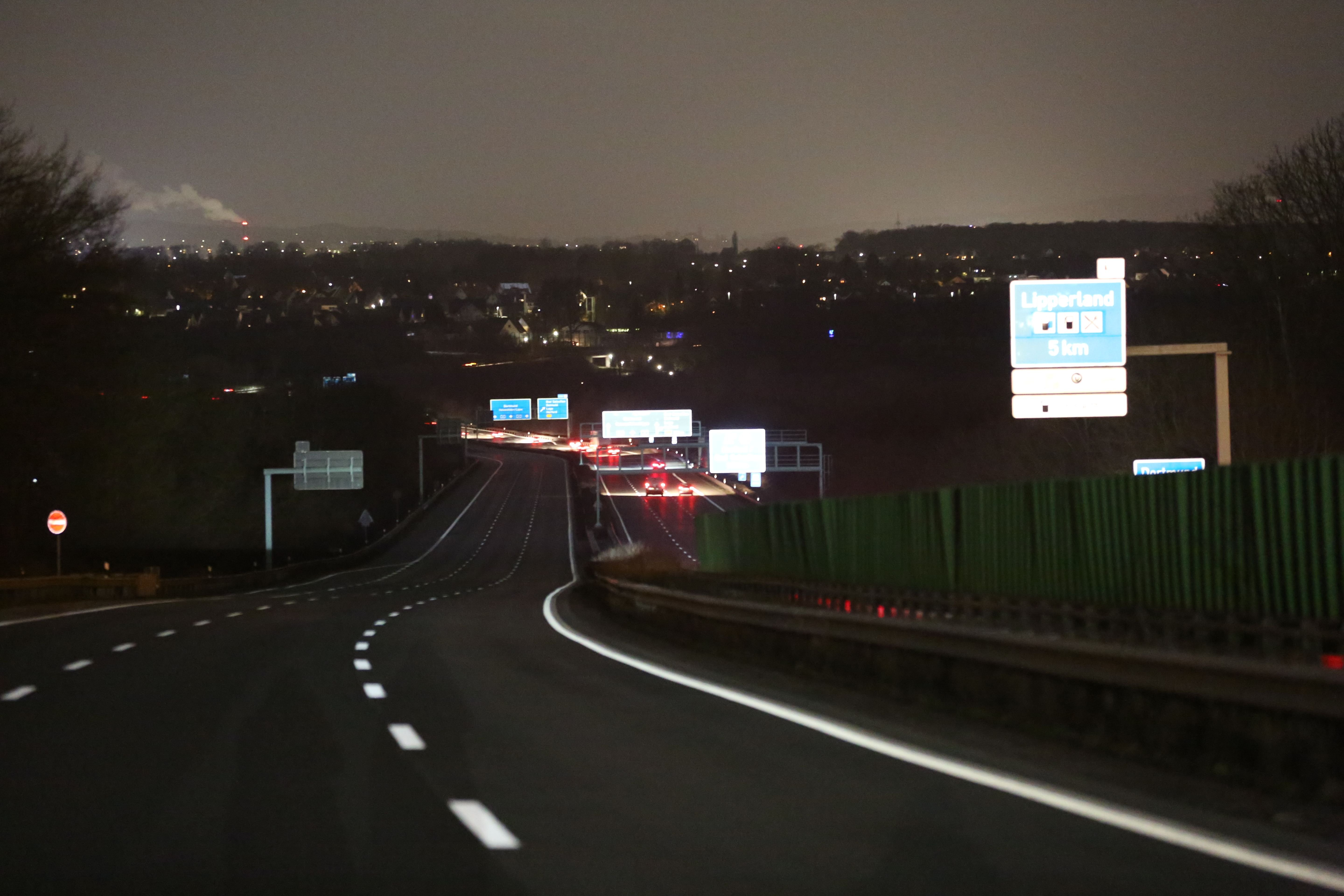 Lkw-Bergung - Autobahn 2 bei Herford