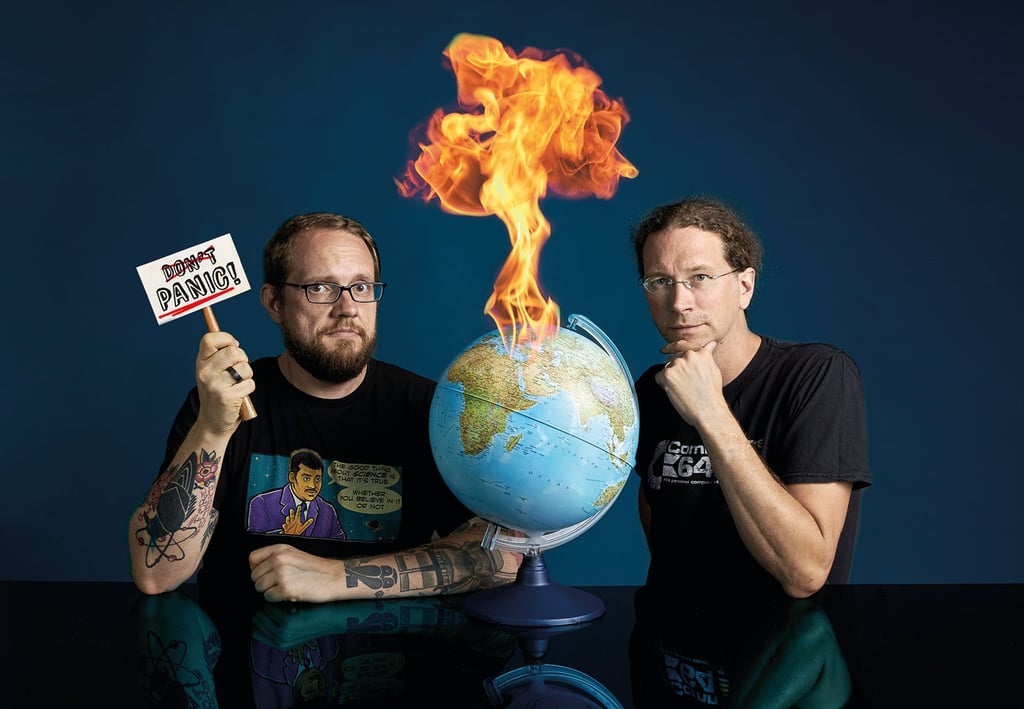 Duo des Podcasts „Methodisch inkorrekt!“ am 2. März im Universum Bünde