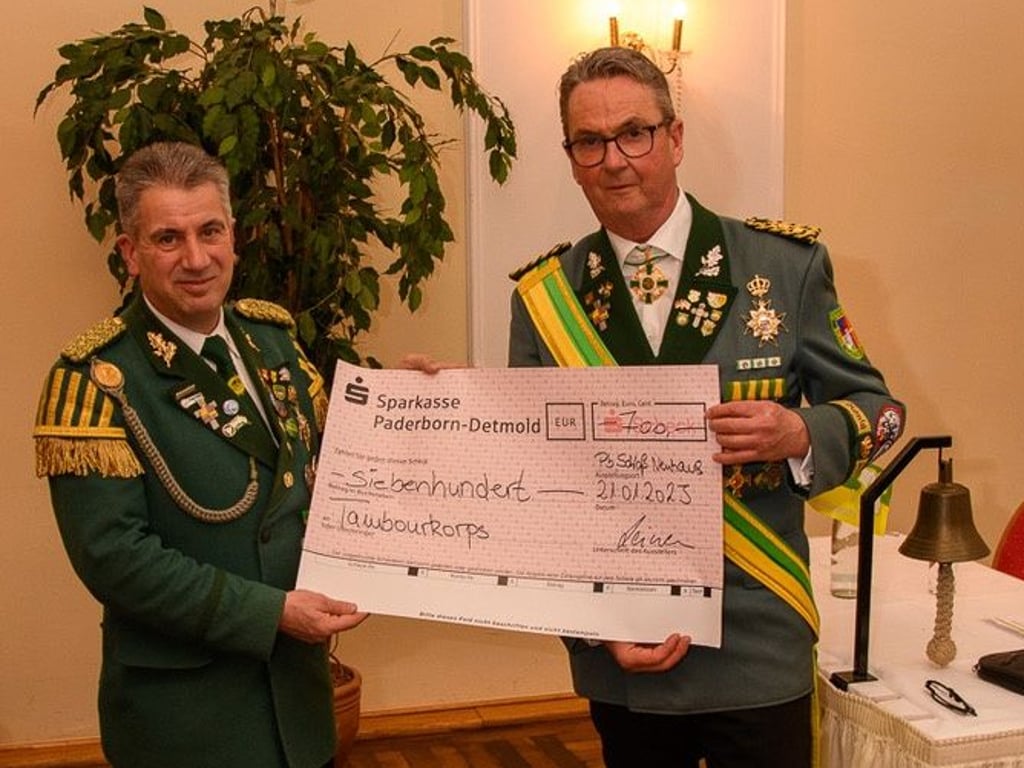 Schloß-Kompanie zählt 777 Mitglieder