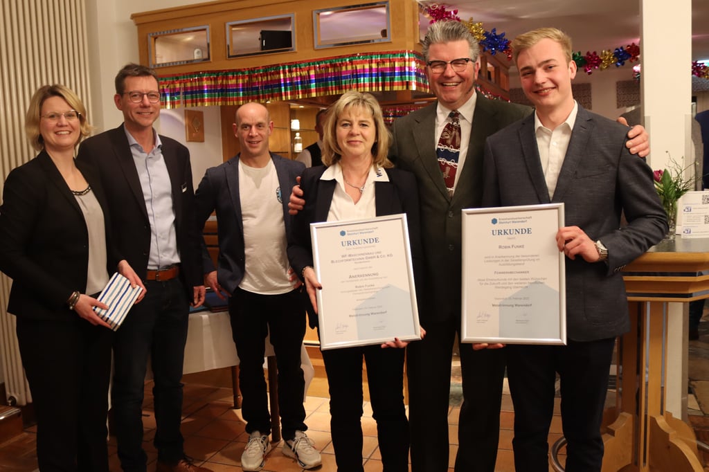 Innungsbester hat in Sendenhorst gelernt