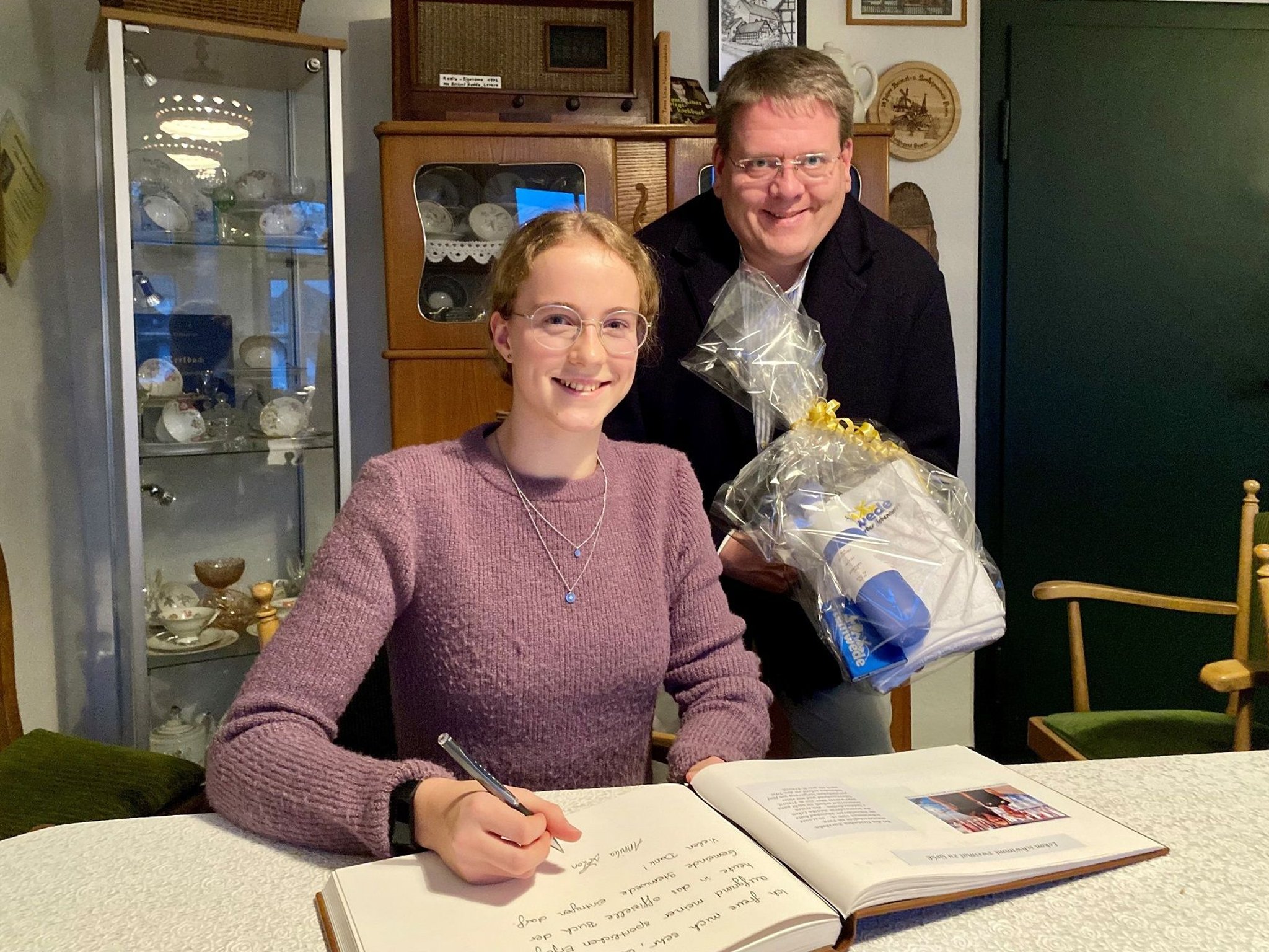 Stemwede würdigt SchwimmsportlerinAnnika Lekon