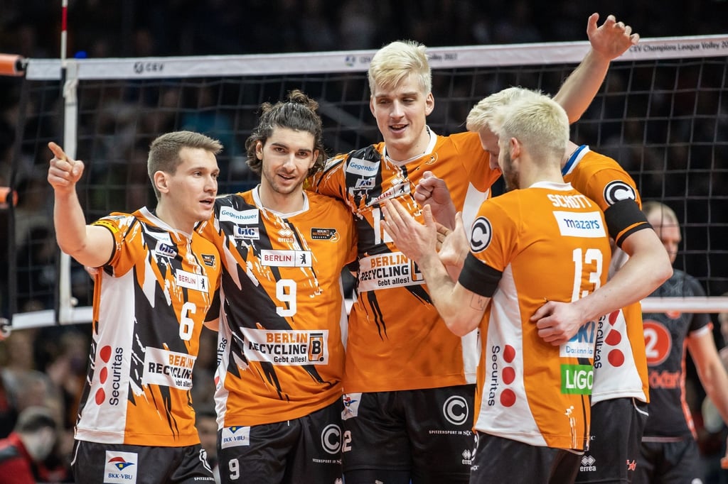 Berlin Volleys erreichen Viertelfinale in Champions League