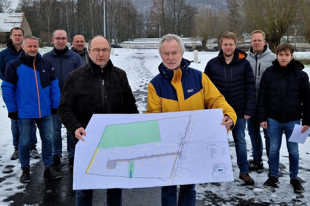 Warburg: Baugebiet in Scherfede erschlossen - 12 Grundstücke