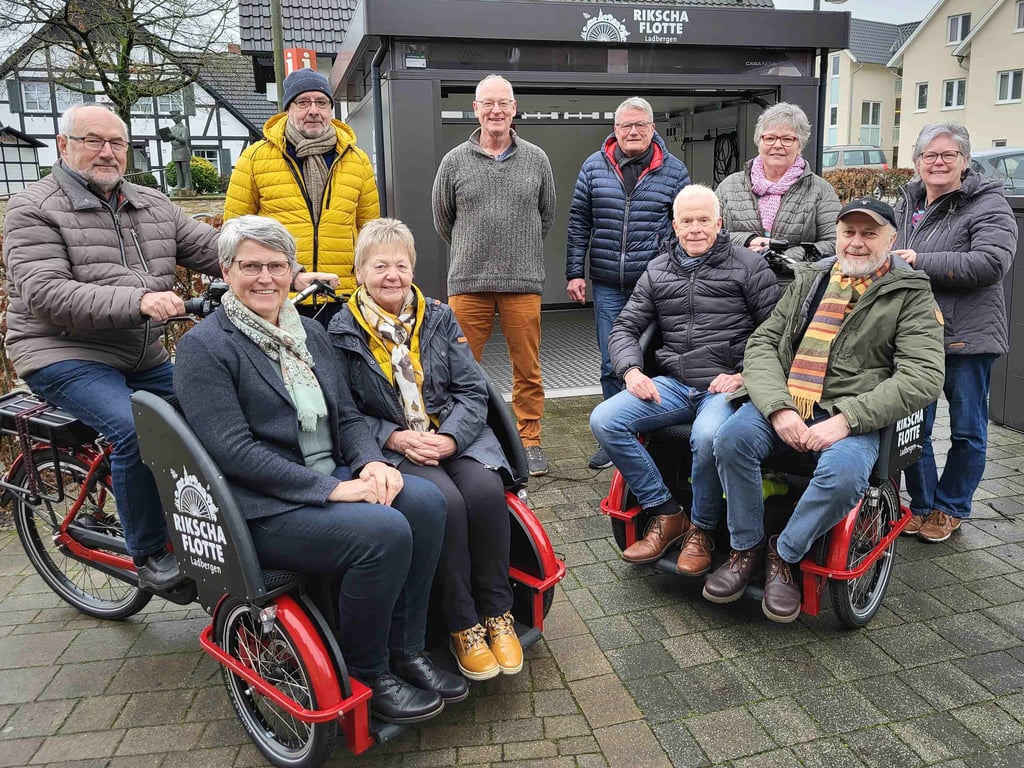 Rikscha-Flotte startet in die neue Saison