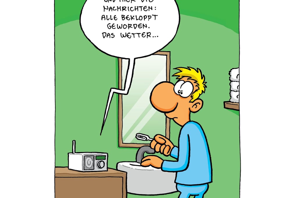 „Shit happens“: Ralph Ruthe und seine Cartoon-Reihe