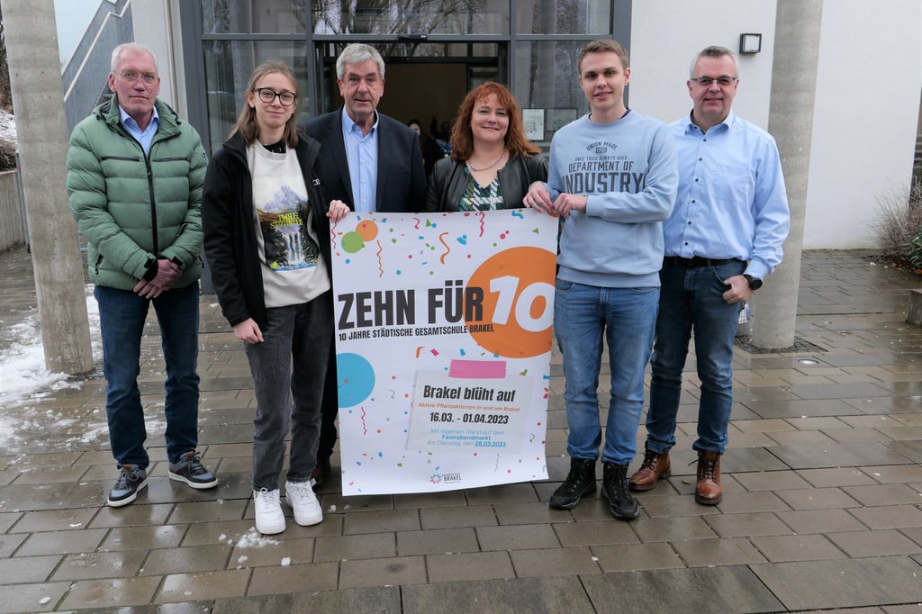 Gesamtschule Brakel zehnjähriges Bestehen