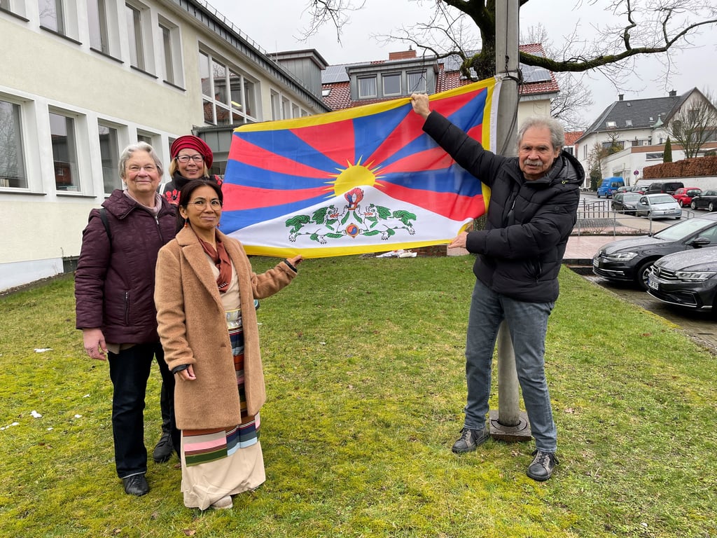 Werther: Flagge zeigen für Tibet